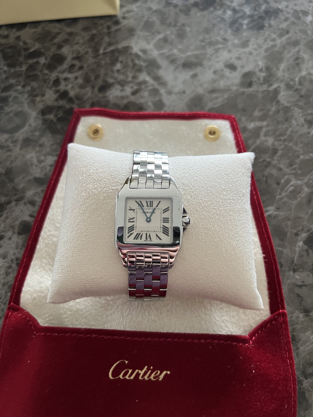 CARTIER Santos Demoiselle sat