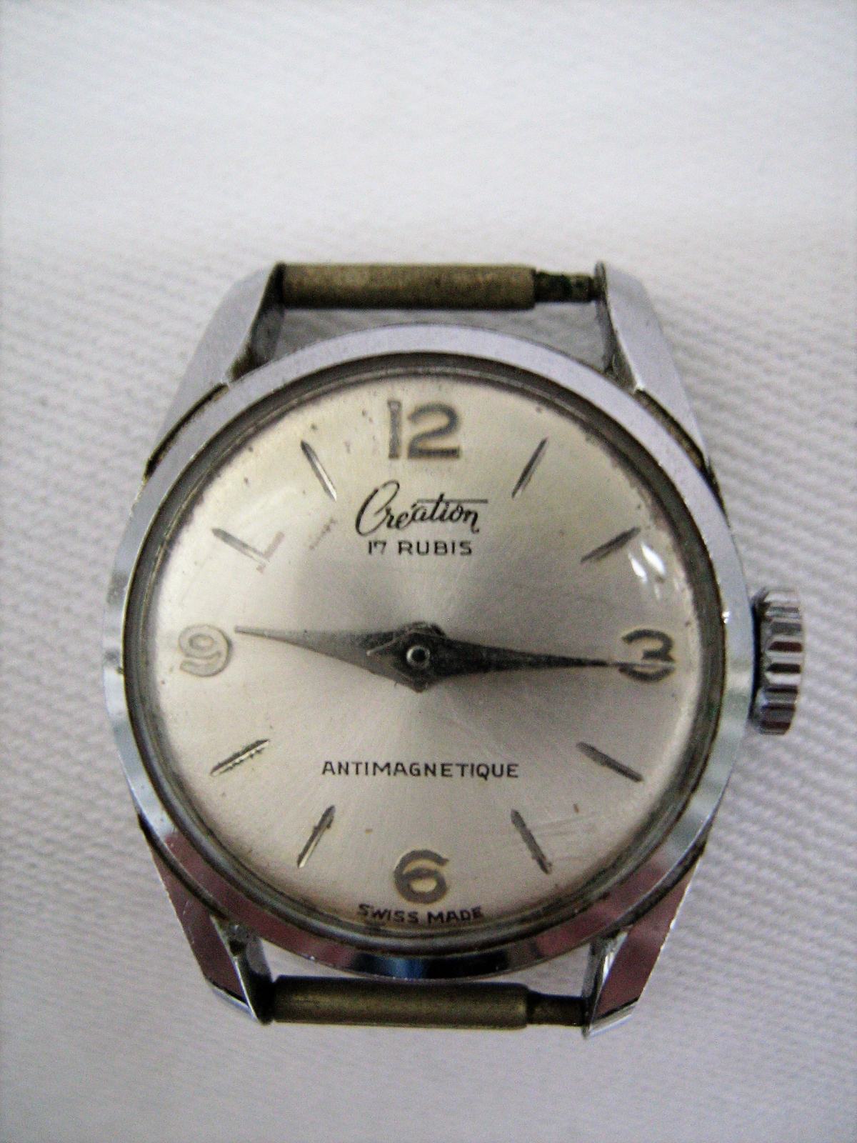 CREATION 17 RUBIS ANTIMAGNETIQUE Lady watch 8222