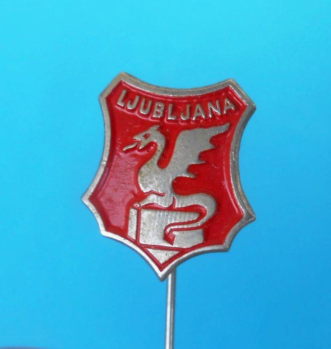 LJUBLJANA grb grada - Slovenija ex Jugoslavija stara značka *Slovenia