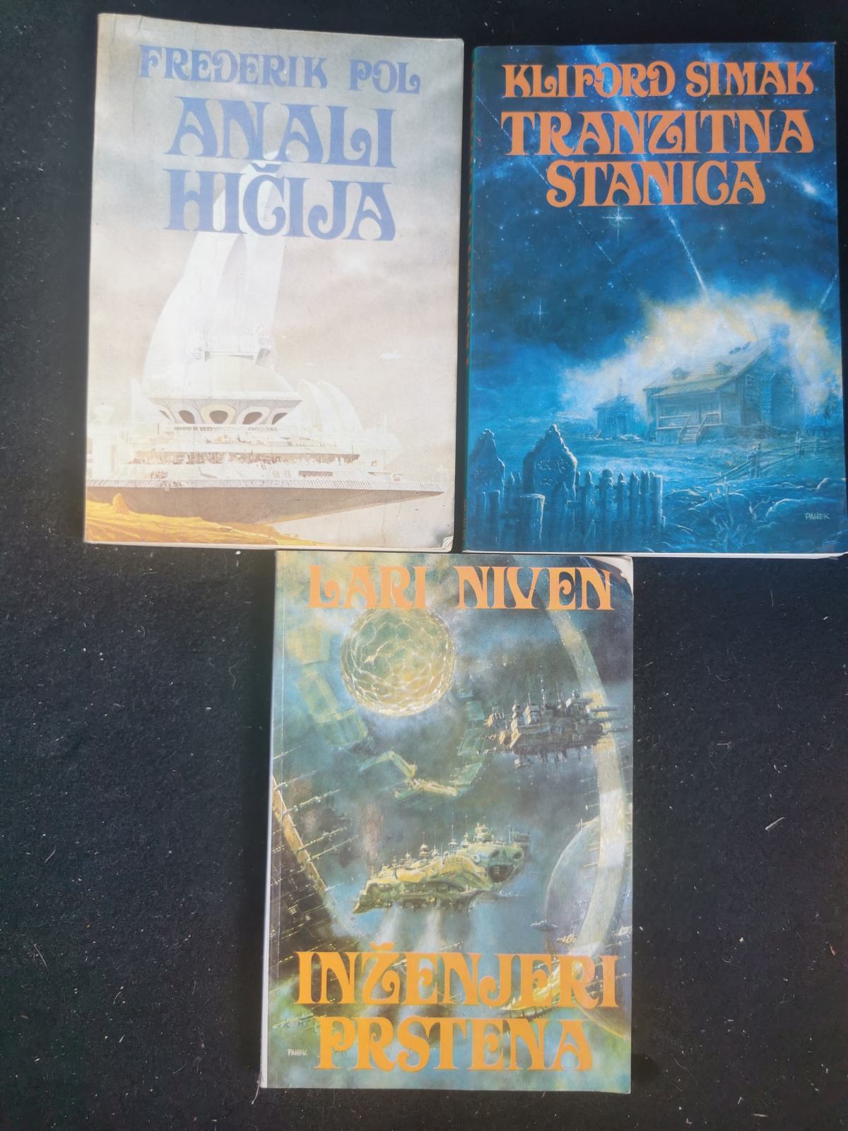 Biblioteka Polaris - tri knjige - Niven, Pol, Simak