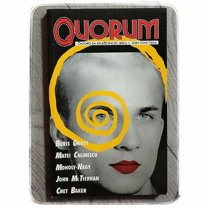 Quorum: časopis za književnost broj 1/1992