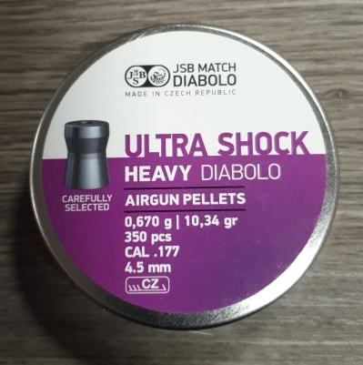 JSB Ultra Shock Heavy diabole 4,5 i 5,5