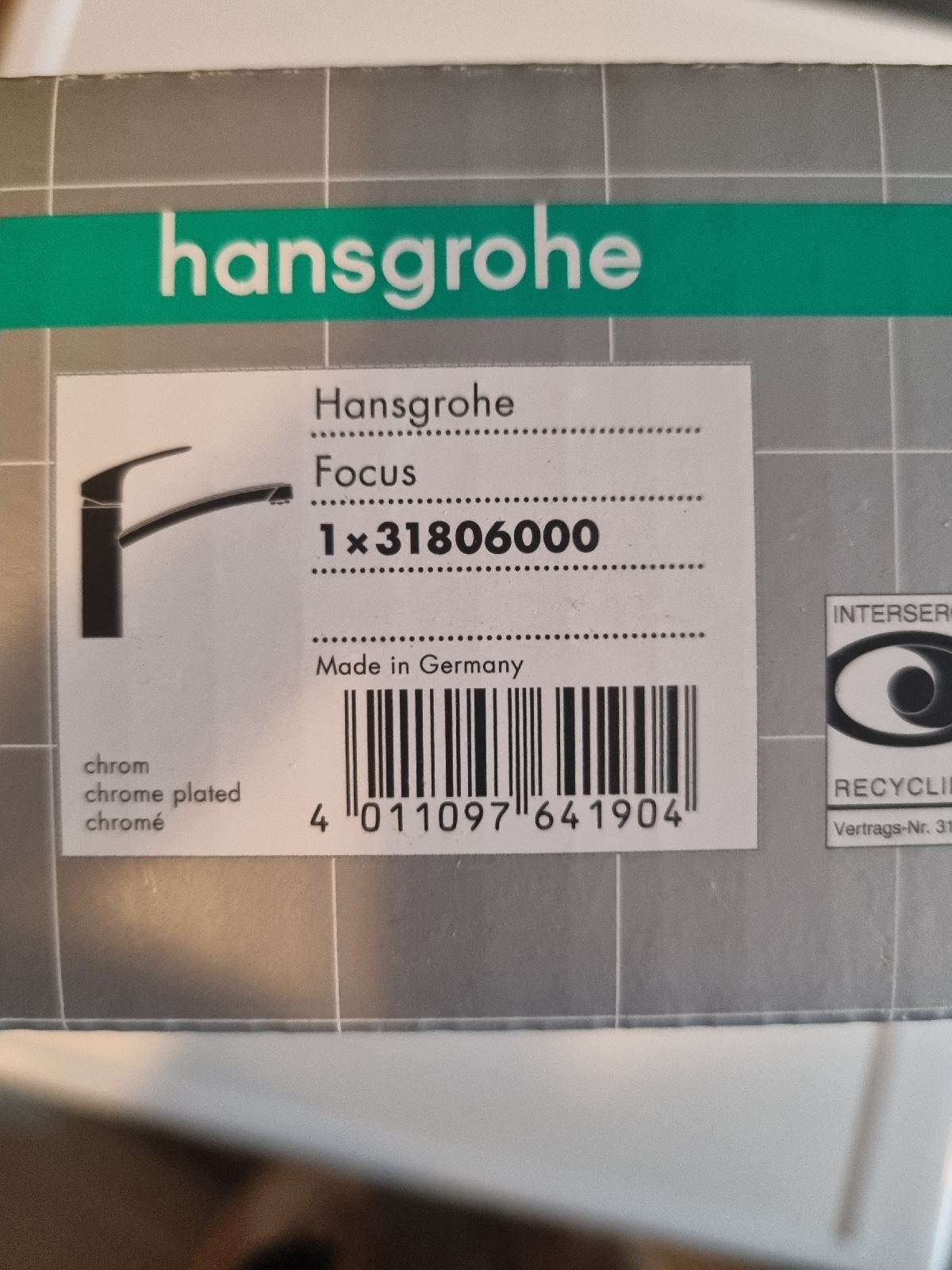 HANSGROHE FOKUS E2 MJEŠALICA ZA SUDOPER