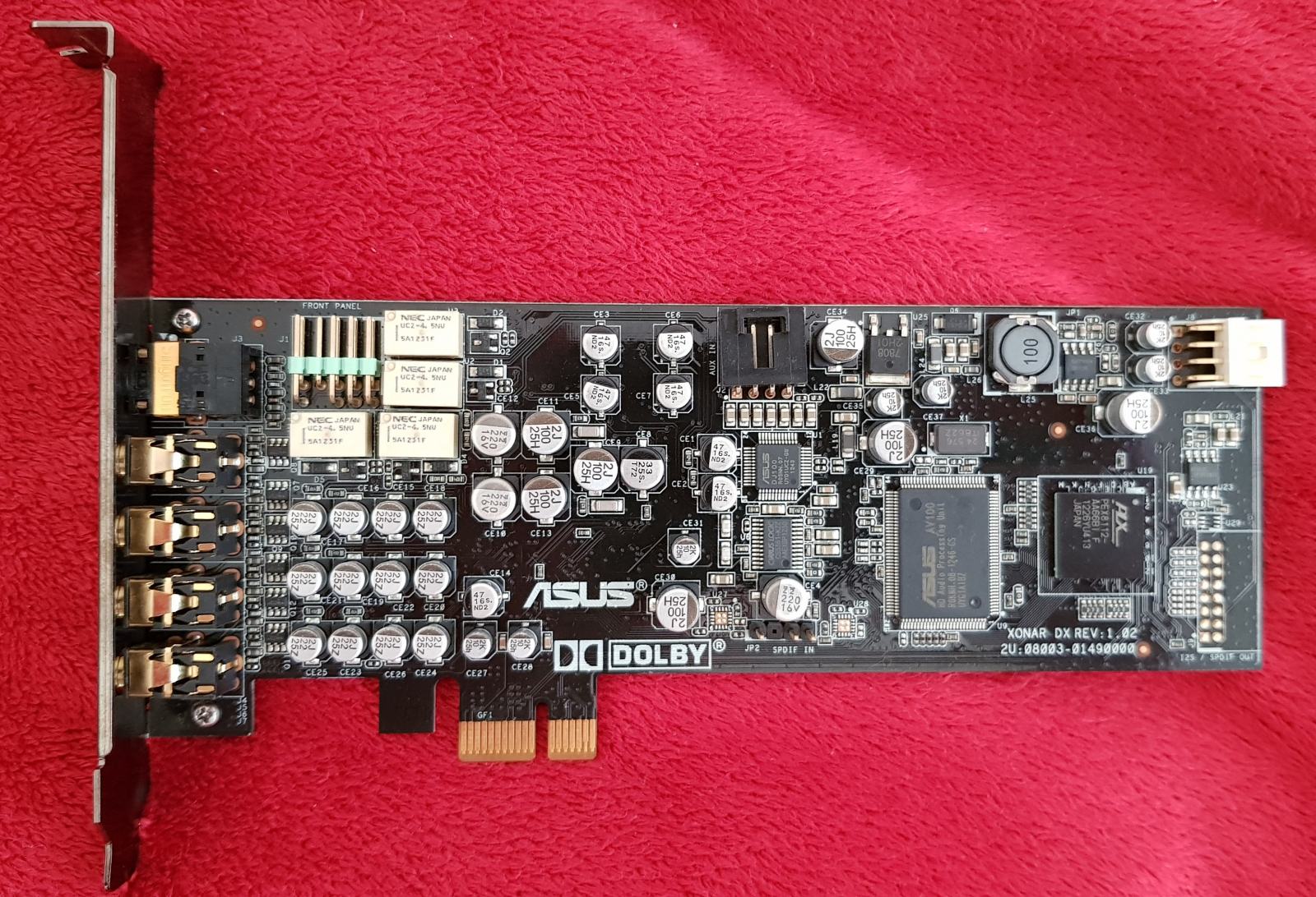 Asus Xonar DX 7.1 PCI-E Sound Card