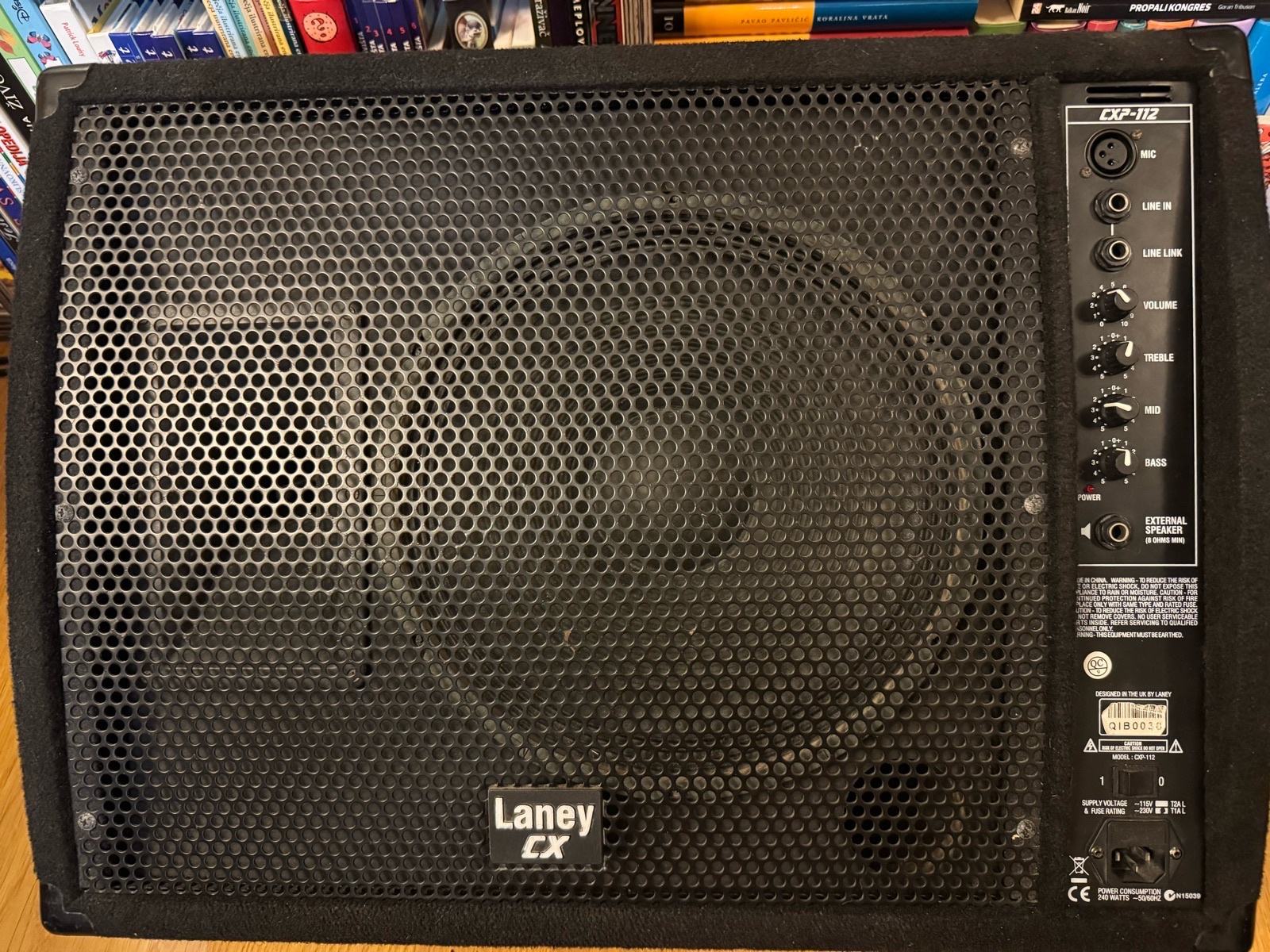 Laney CXP-112 active stage monitor