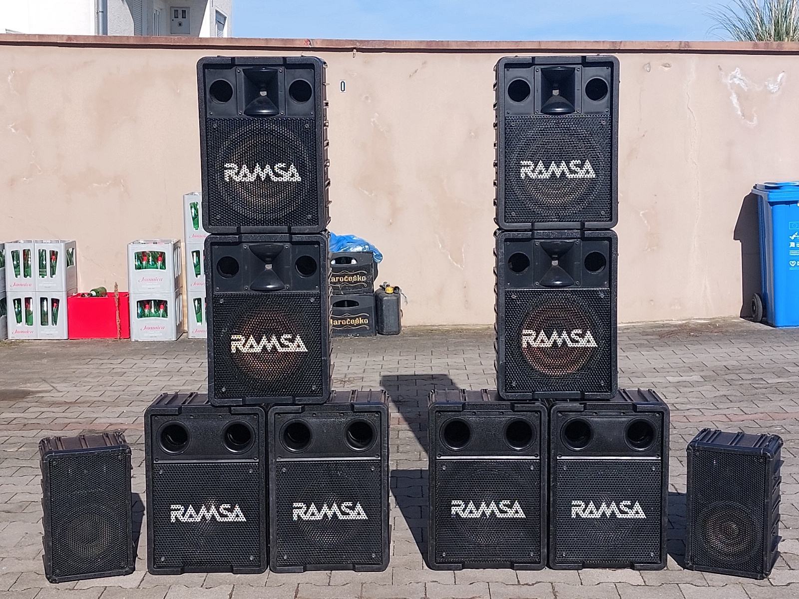 Ramsa 2600w + 320w monitori