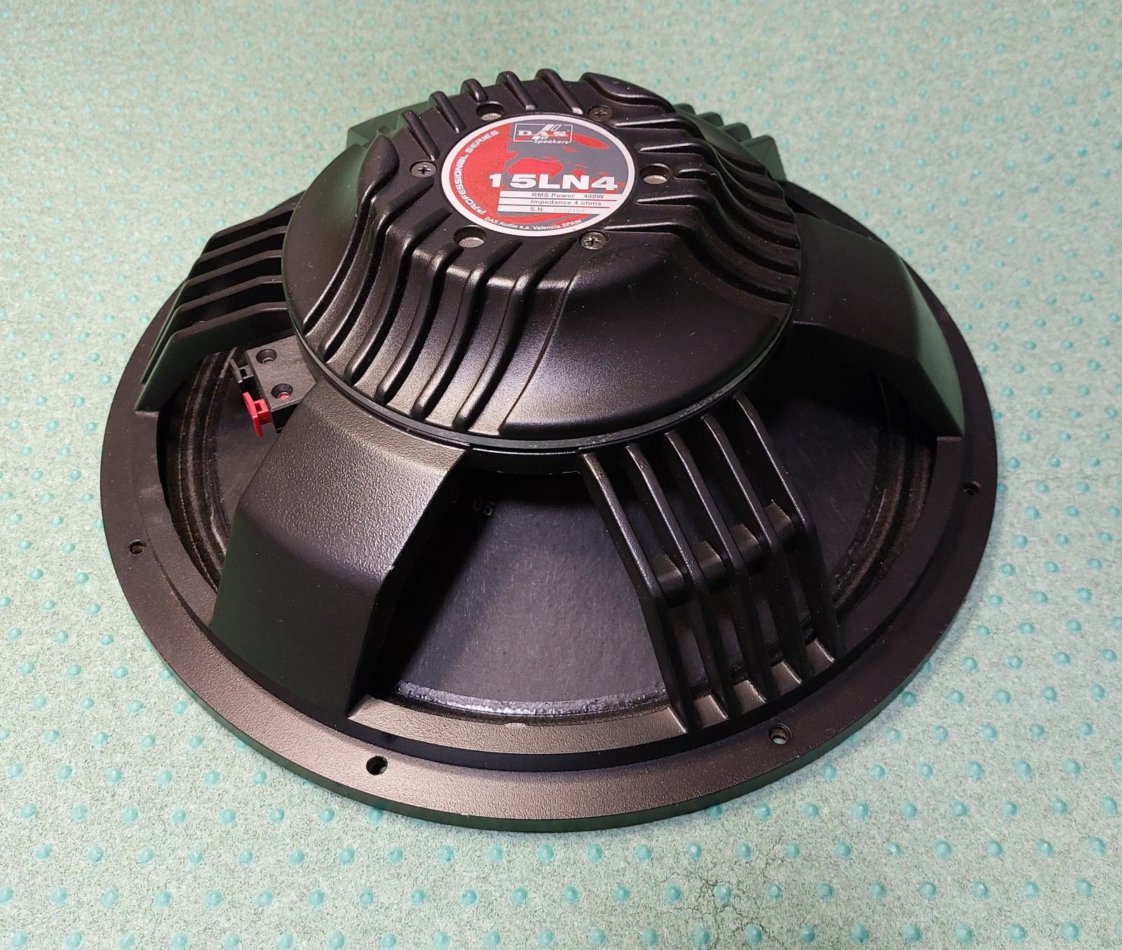 Zvučnik bas 15 inch Neodymium D.A.S. 15LN4 400W 4Ohm