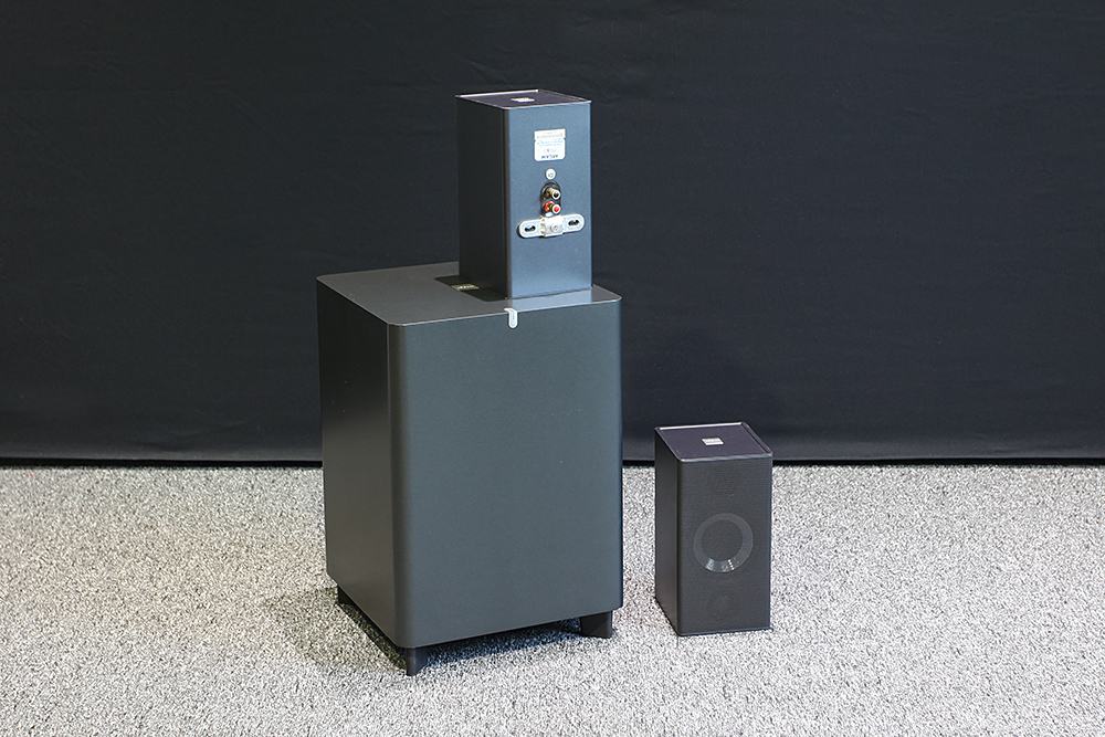 Arcam Muso + Logo subwoofer