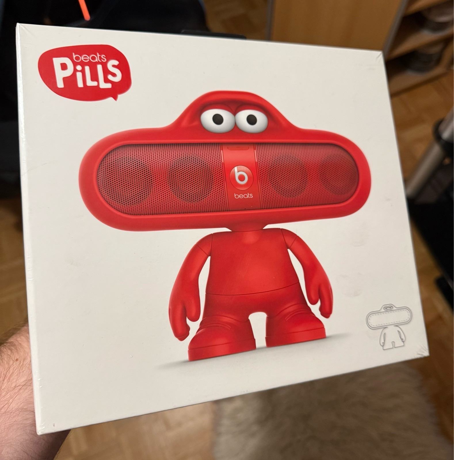 Beats Pill Character Holder for Pill Speakers - Red