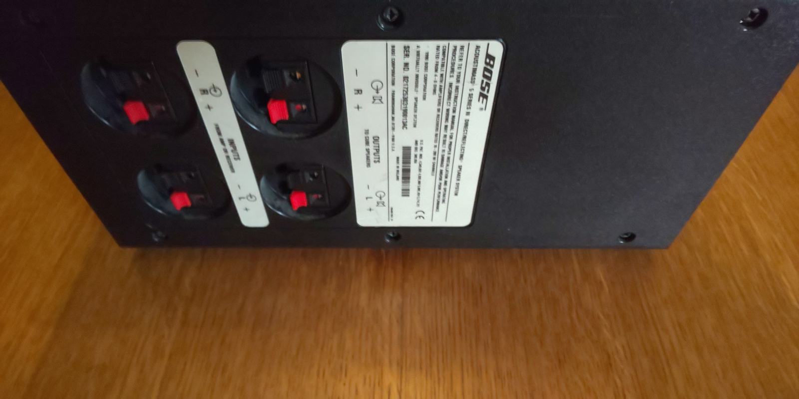 Bose® acoustimass 5 Series III subwoofer