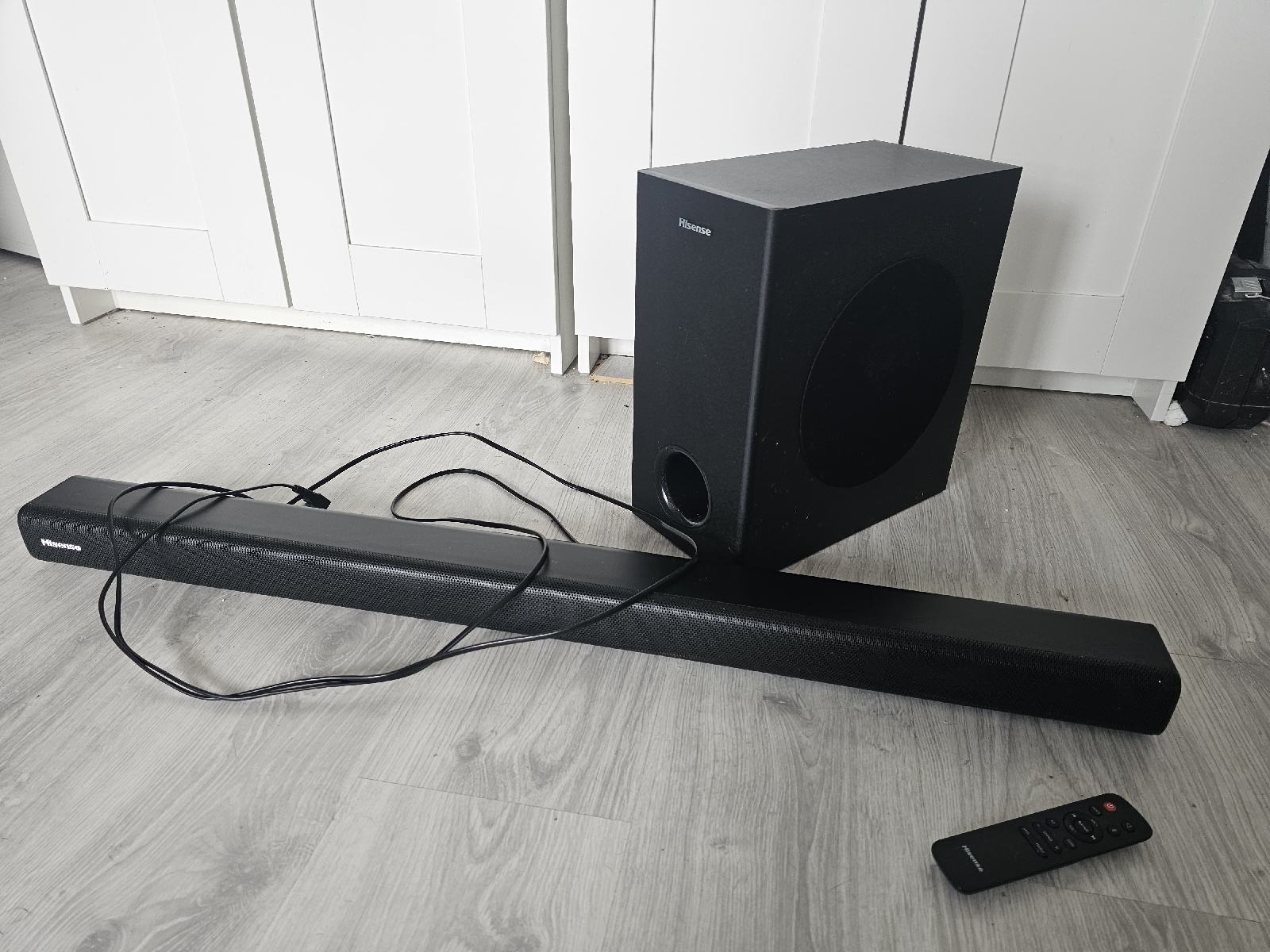 Hisense HS-218 2.1 Soundbar+Subwoofer Bluetooth, Optic, Hdmi, AUX, USB