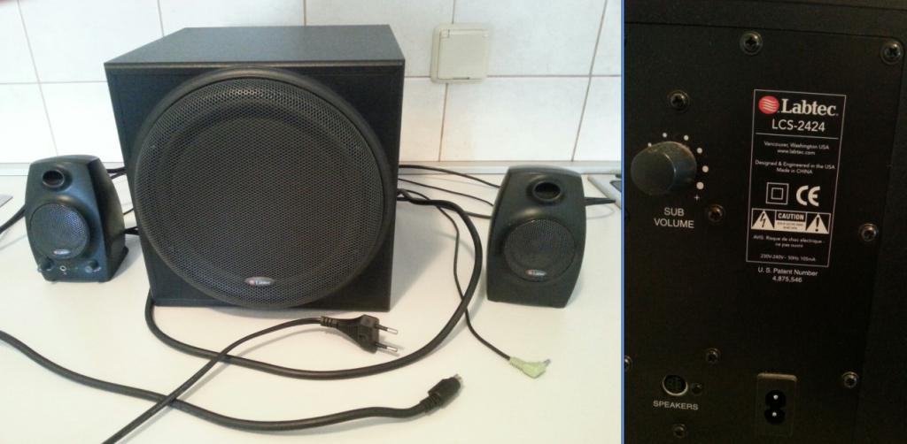 Labtec LCS-2424 - PC zvučnici
