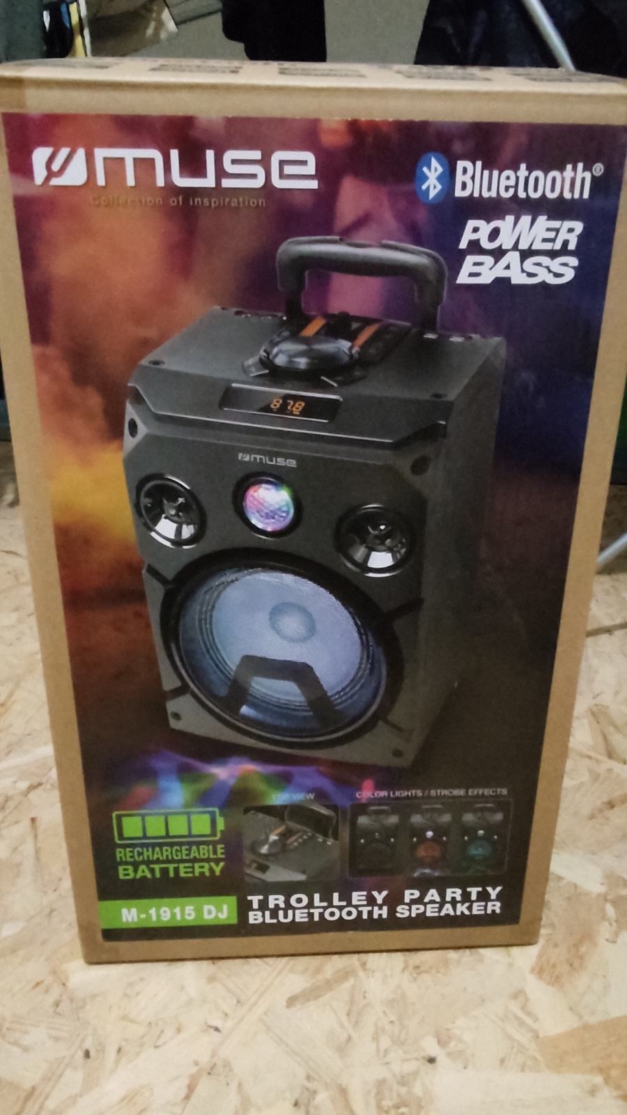 Muse bluetooth zvučnik M1915DJ