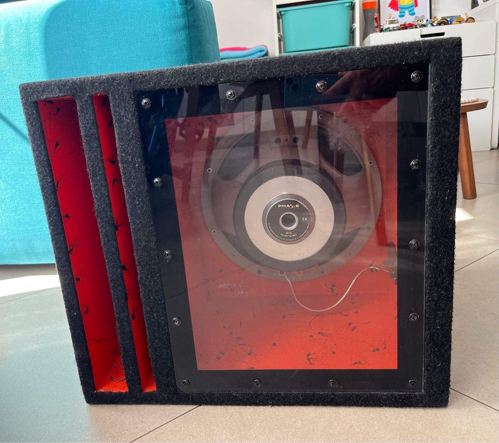 Phase evolution box 112bp 12 sx