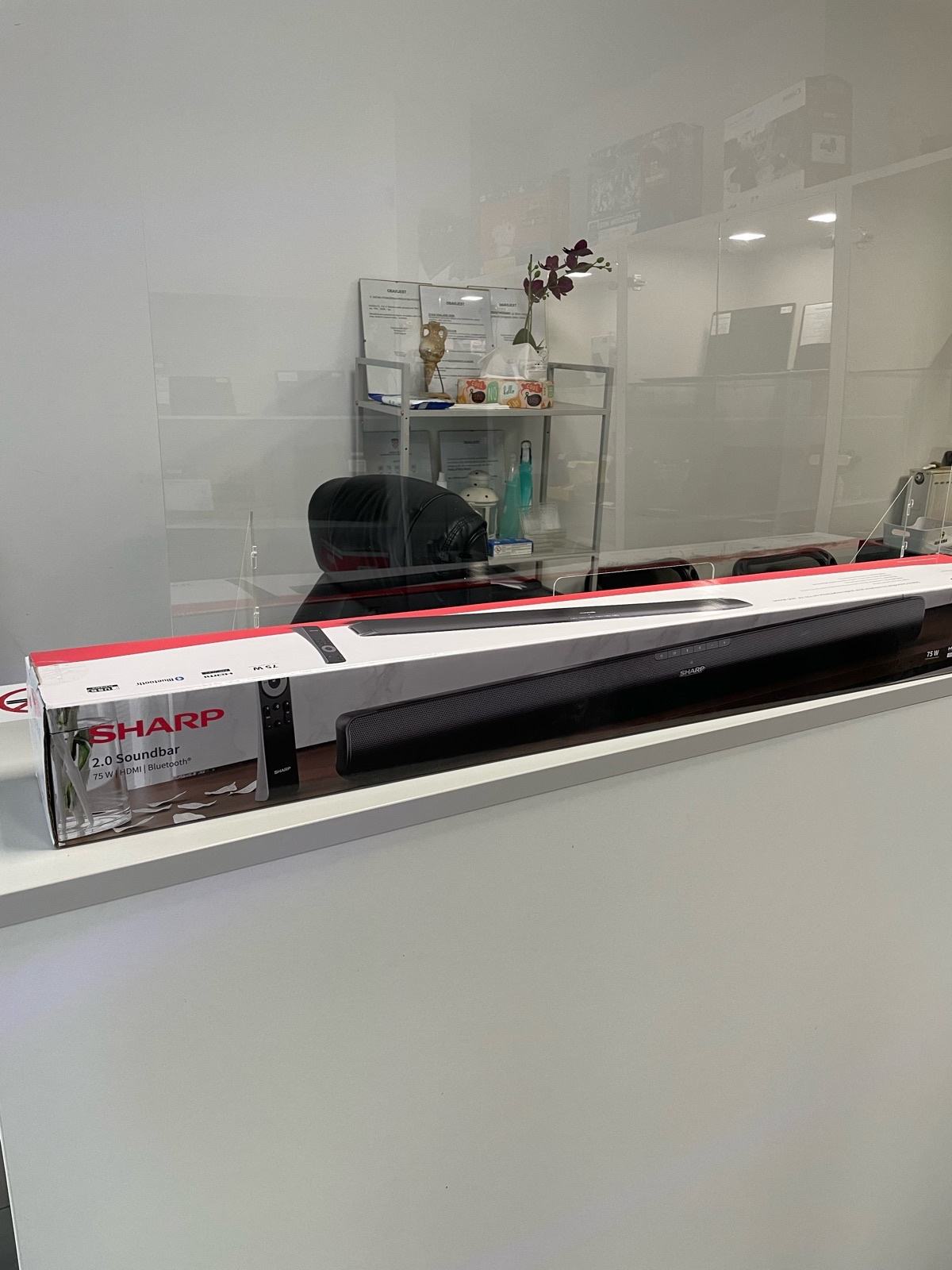 Soundbar SHARP HT-SB100 (75W, Bluetooth, HDMI), NOVO, R1 račun