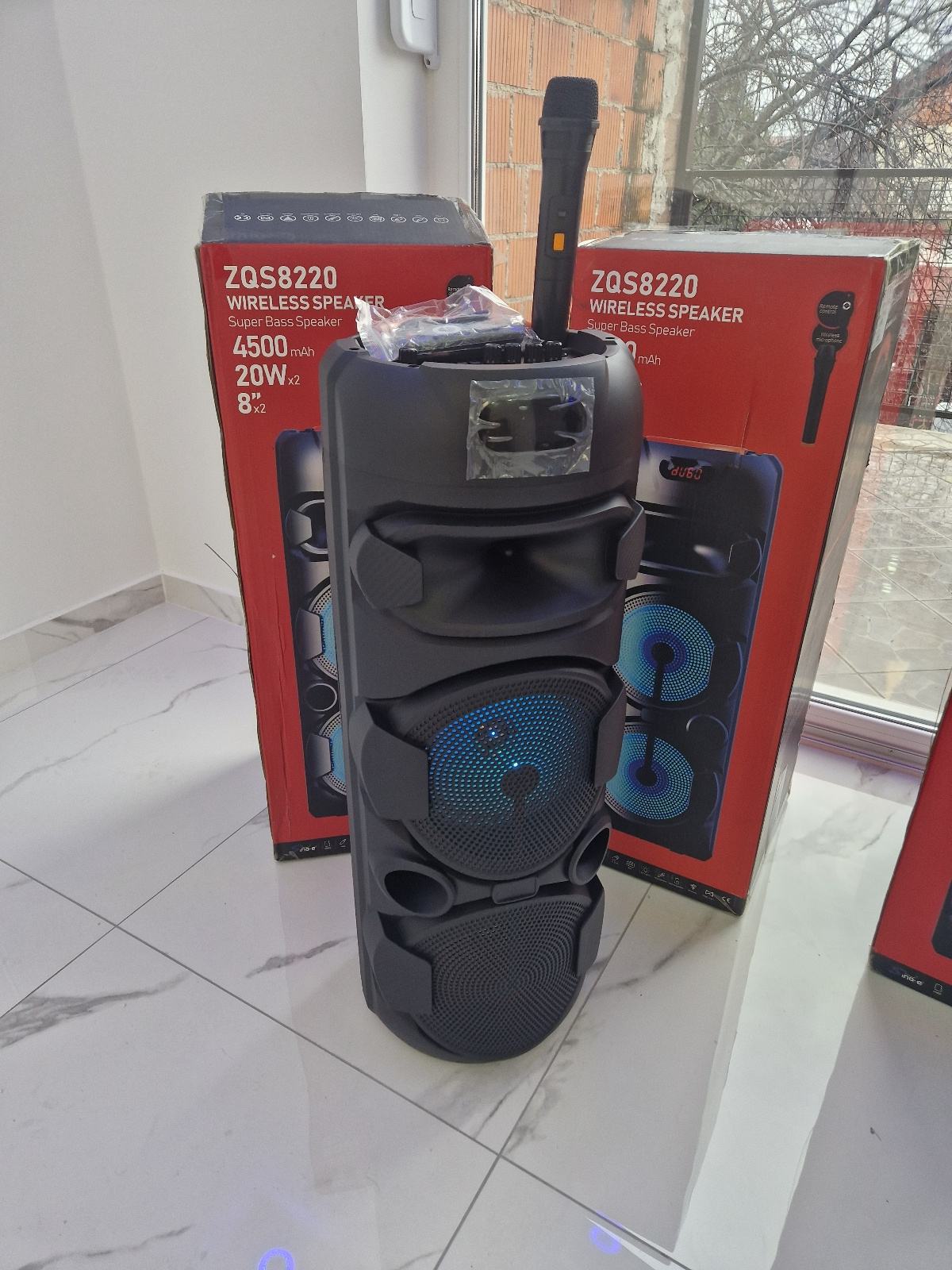 zvucnik bluetooth 2x 8.Incha.